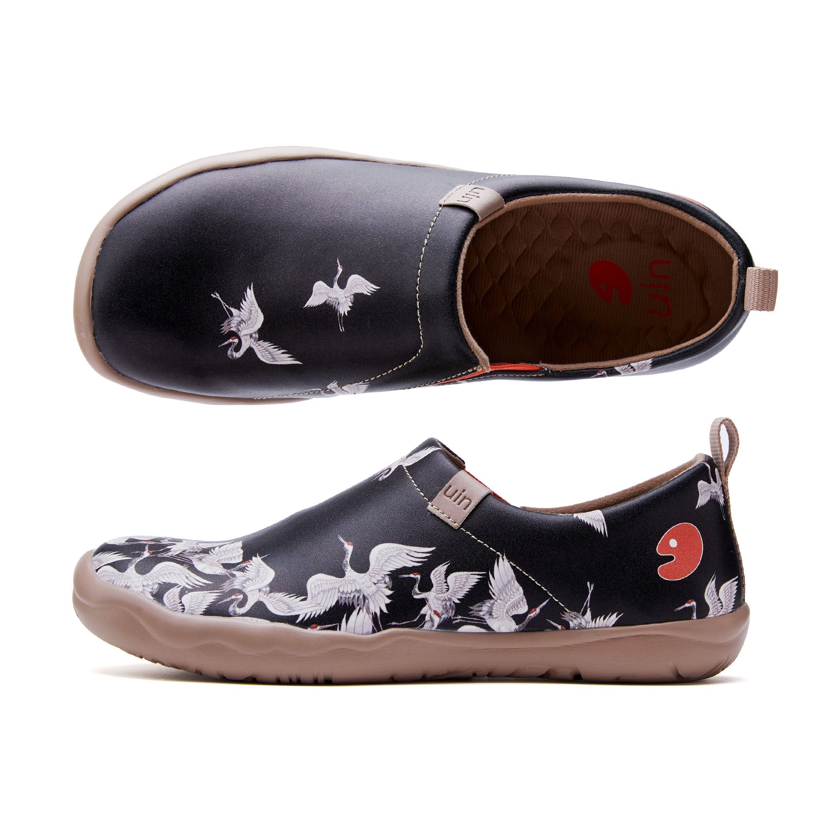 Crane In Dark Women Art Travel Shoes | UIN FOOTWEAR Official – AU UIN ...