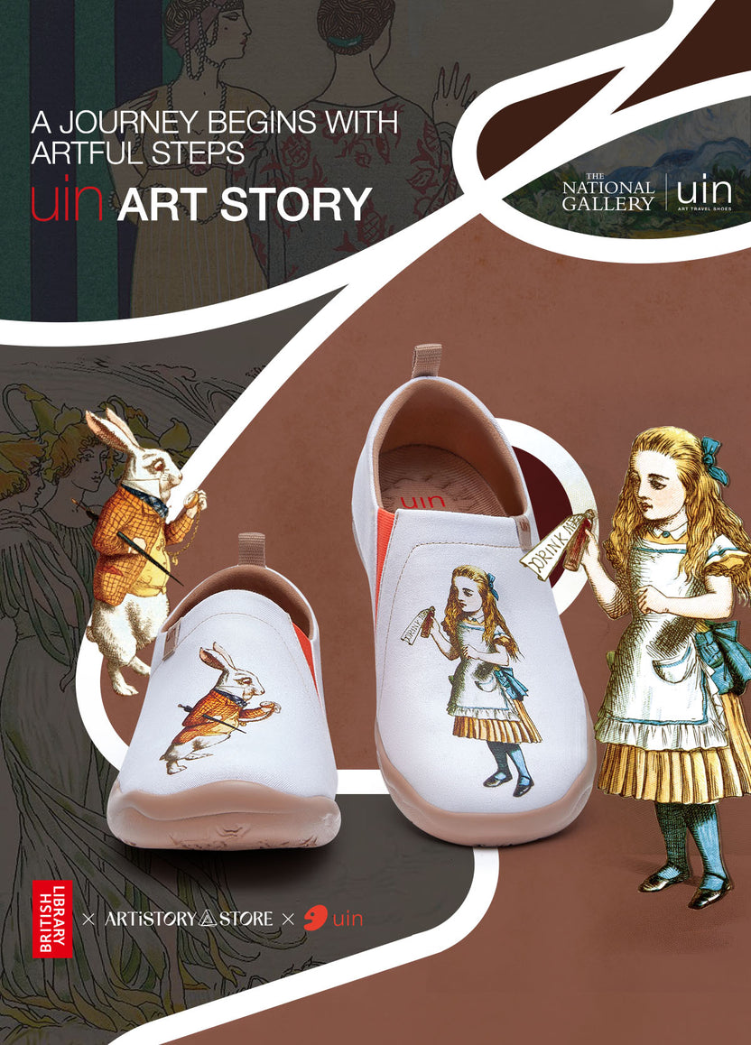 A journey begins with artful steps – AU UIN Footwear