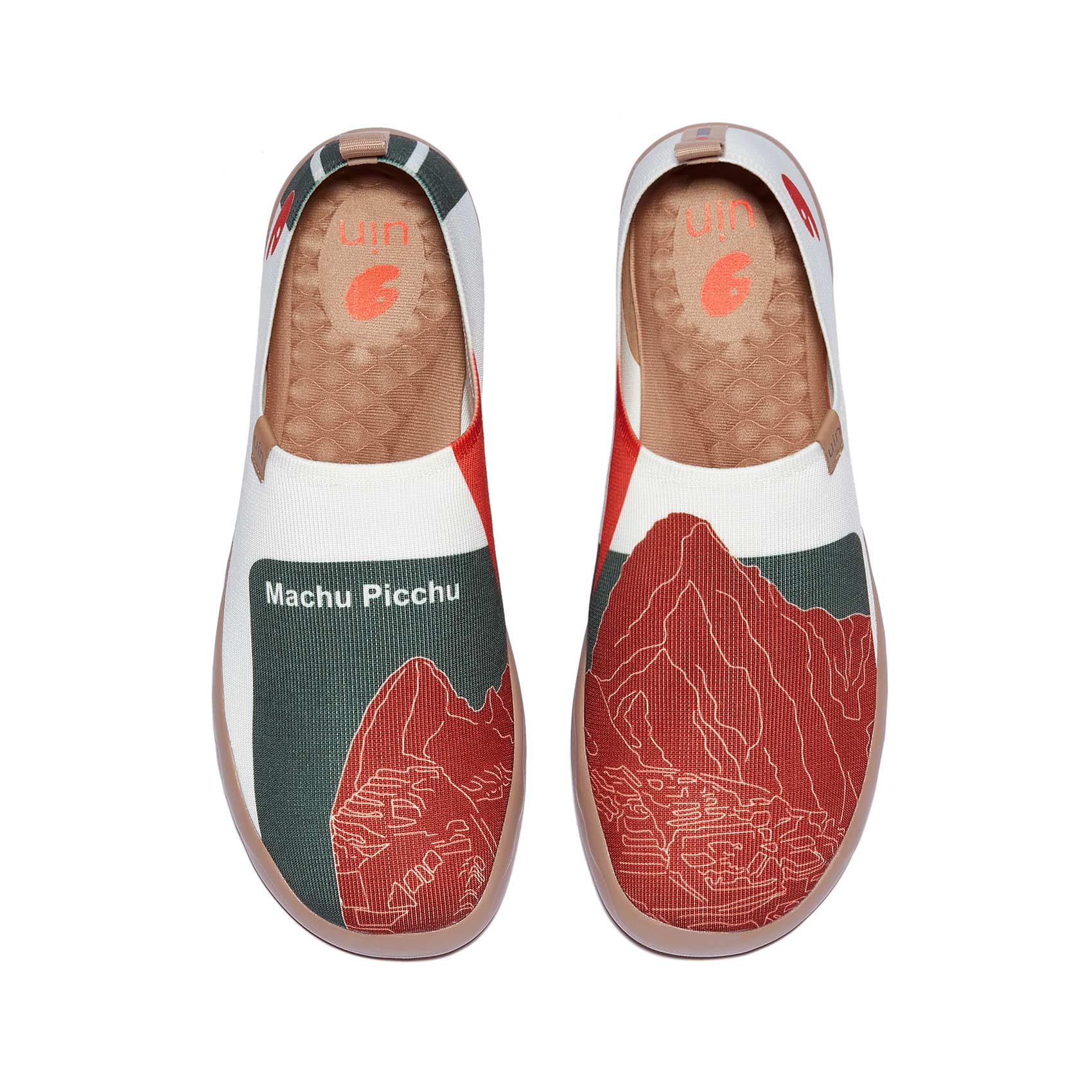 Macchu Picchu Toledo I Men Art Painted Knitted Shoes | UIN FOOTWEAR ...